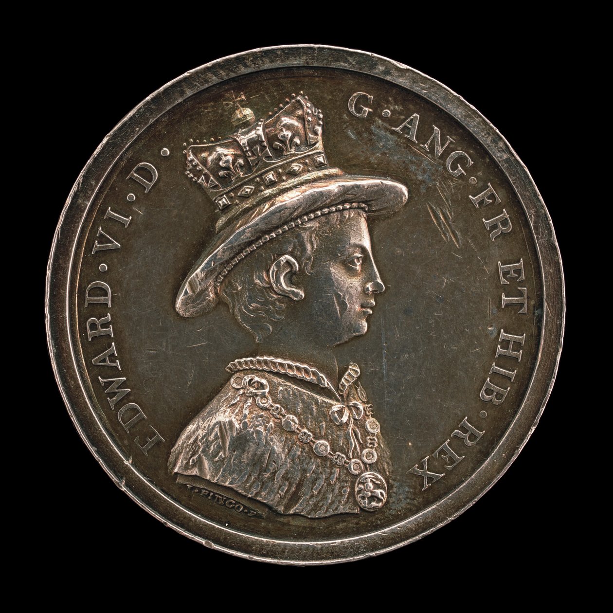 Edward VI, King of England 1547 Medal for the School of Christ's ...