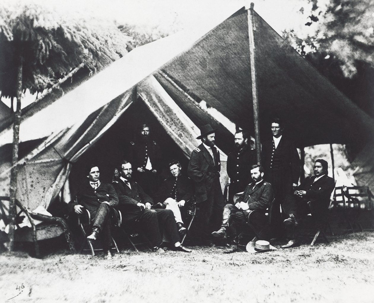 General Ulysses Grant and His Staff at City Point, Summer 1864 ...