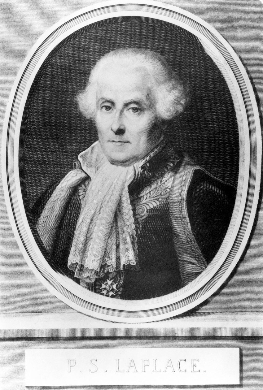 Pierre Simon, French physician, mathematician and astronomer, c 1800
