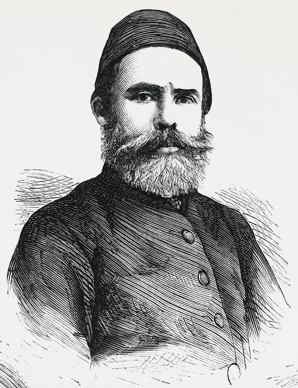 Portrait of Djevet Pasha, Interior Minister of Ottoman Empire