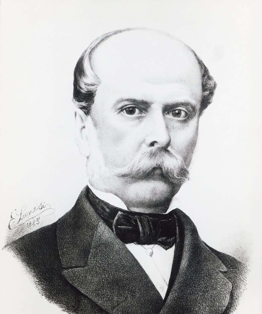 Portrait of Filippo Pacini, Italian anatomist and pathologist