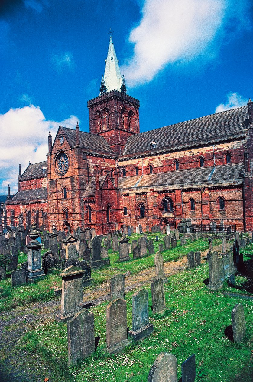 Saint Magnus Cathedral, Kirkwall, Mainland, Orkney Islands, Scotland