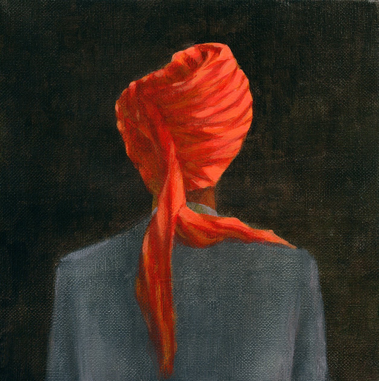 Red Turban by Lincoln Seligman: Buy fine art print