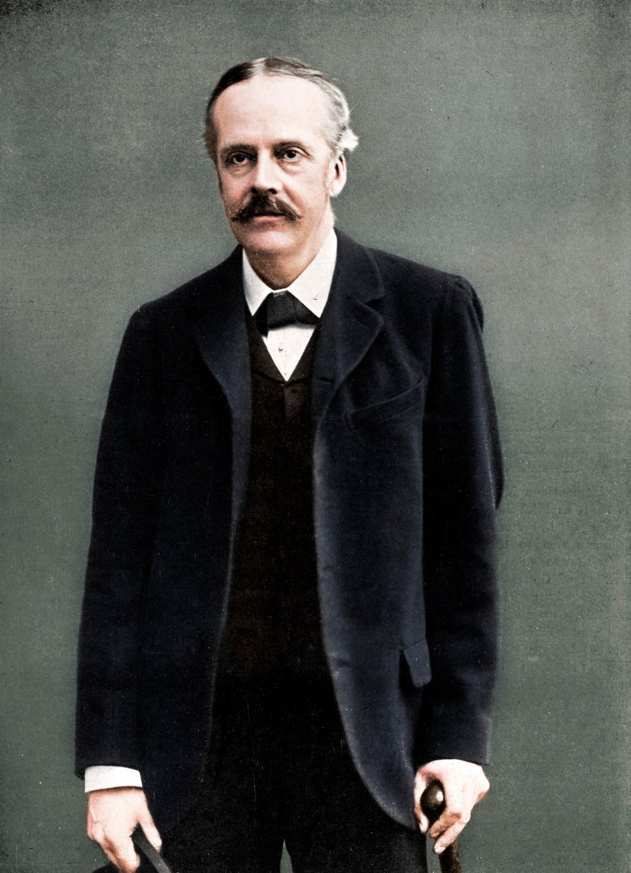 Arthur James Balfour, 1st Earl of Balfour, British Statesman and Prime ...