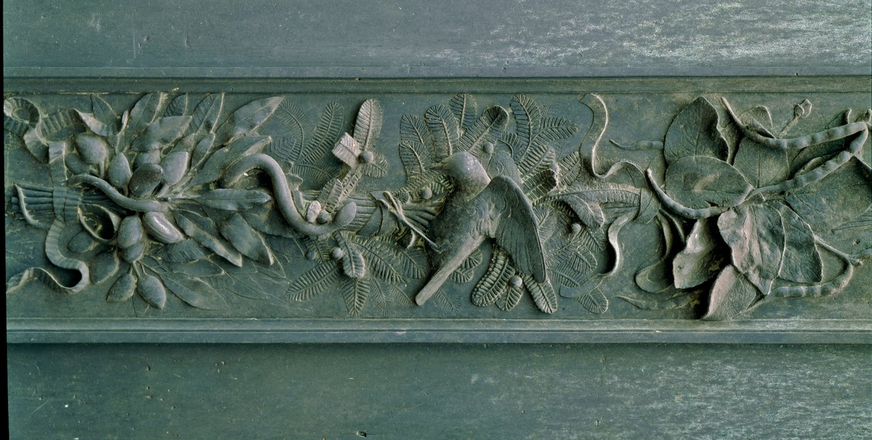 Sculpted Frame, Detail of the North Gate. Low Relief Bronze