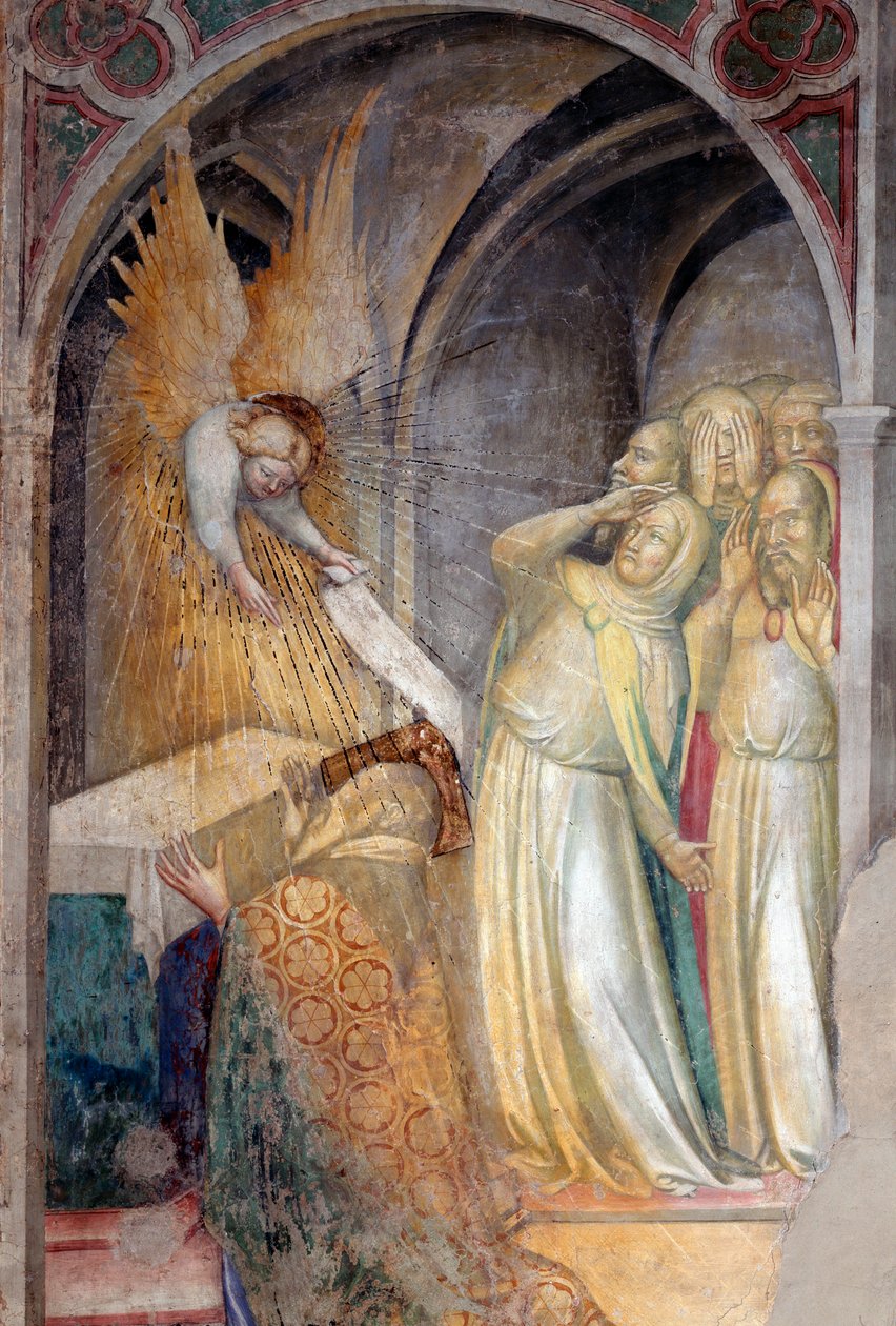 Archangel Gabriel Announces the Coming Birth of John the Baptist to ...