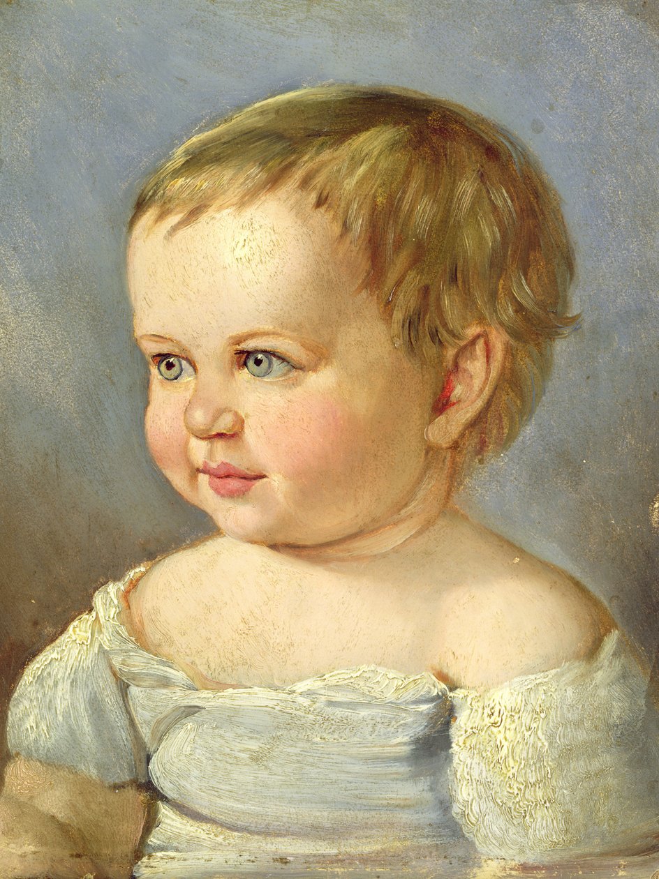 Portrait of a Child by Louis Asher: Buy fine art print