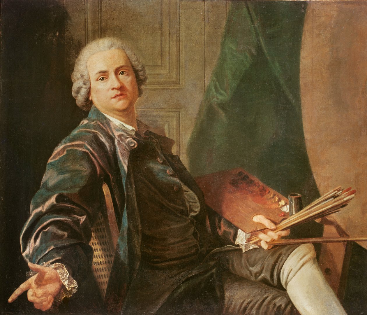 Self Portrait by Louis Michel van Loo: Buy fine art print