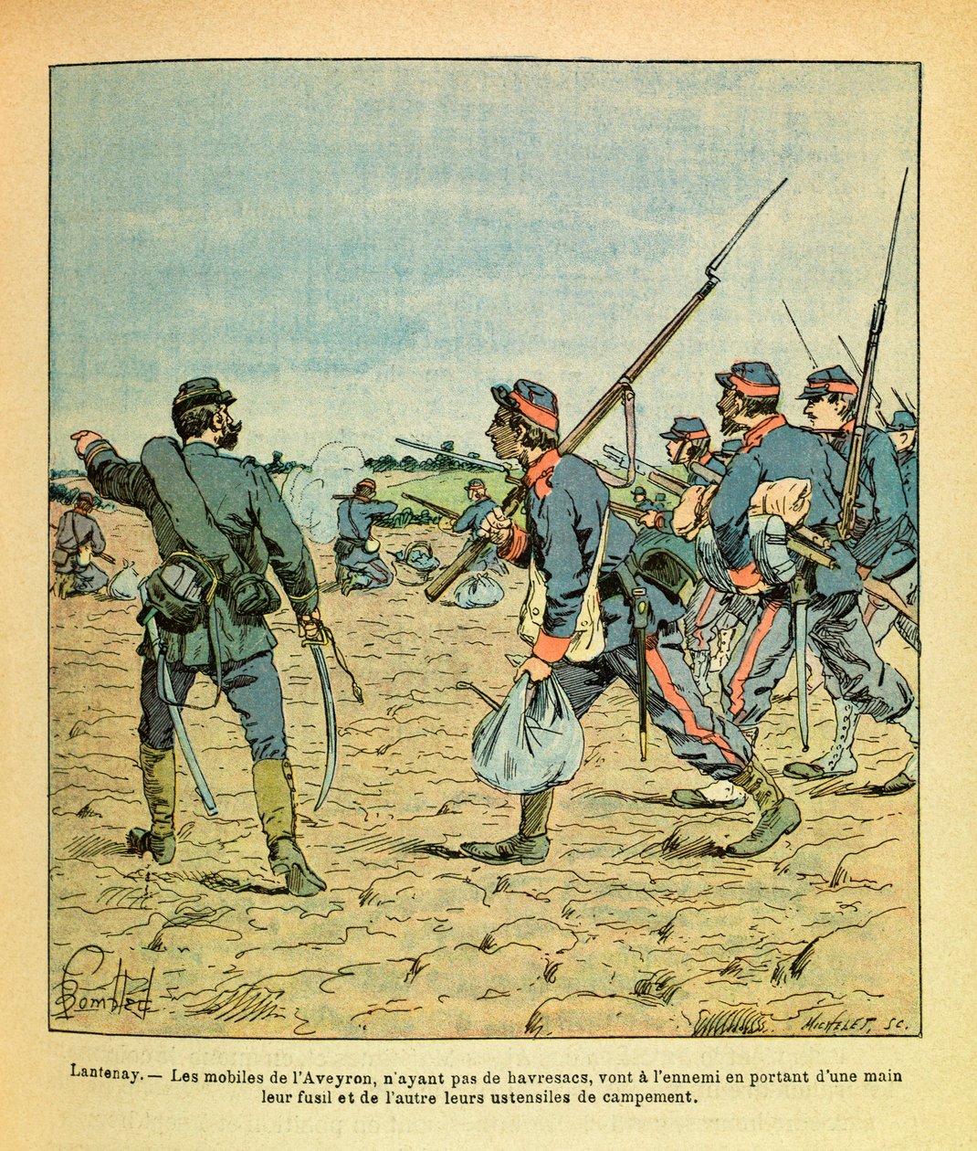 The Eastern Army of Eugene Sergeant, Illustrated by Louis Bombled ...