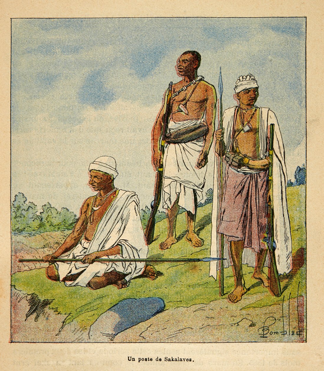 The War in Madagascar: Warrior Sakalavas