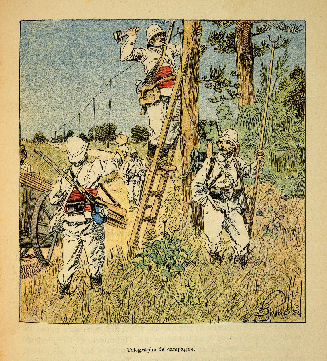 Implementation of the Campaign Telegraph by the Military in Madagascar ...