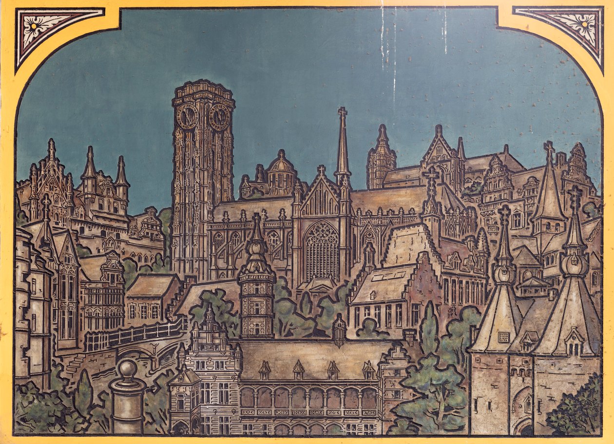 Railway Station Building, Interior, 1912, The Entrance Hall