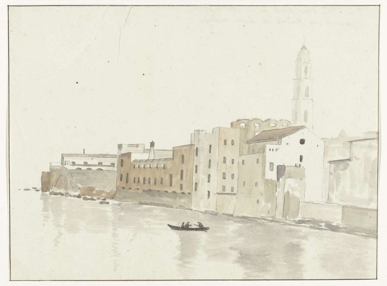 City View in Bari from a Window in the Inn (series title: Voyage en ...