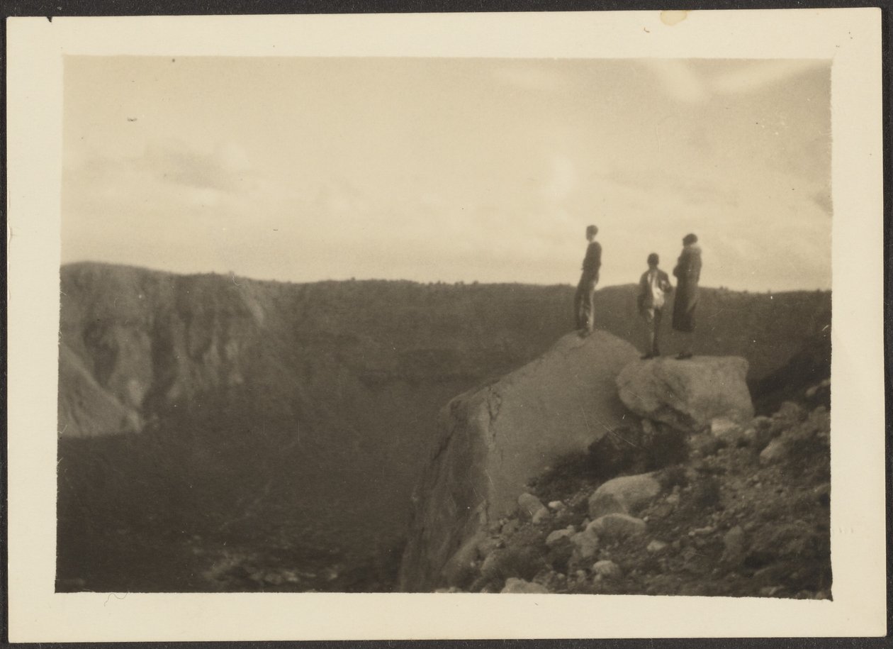 Figures in Landscape by Louis Fleckenstein: Fine art print