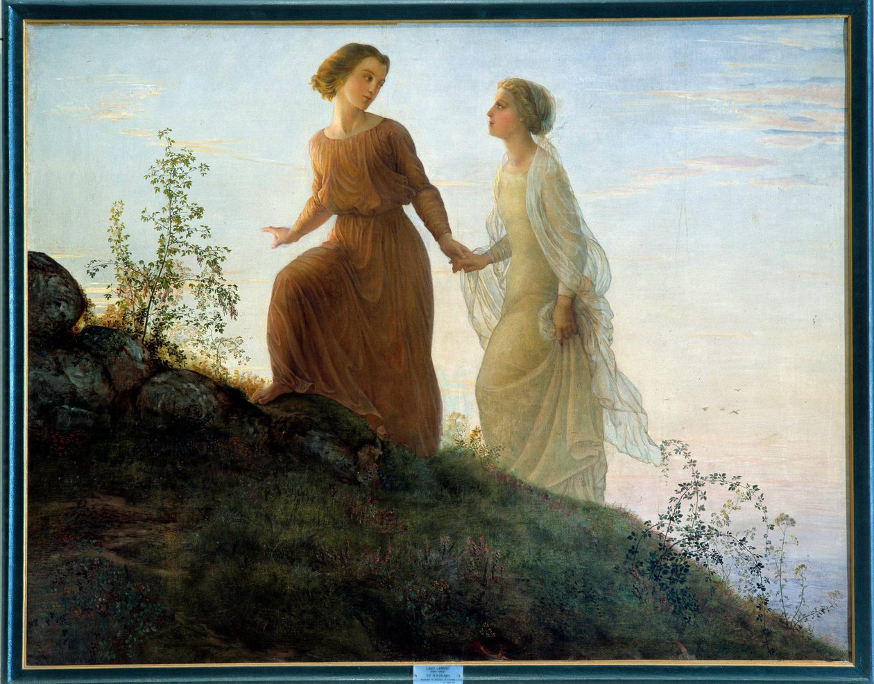 The Poem of the Soul: On the Mountain by Louis Janmot