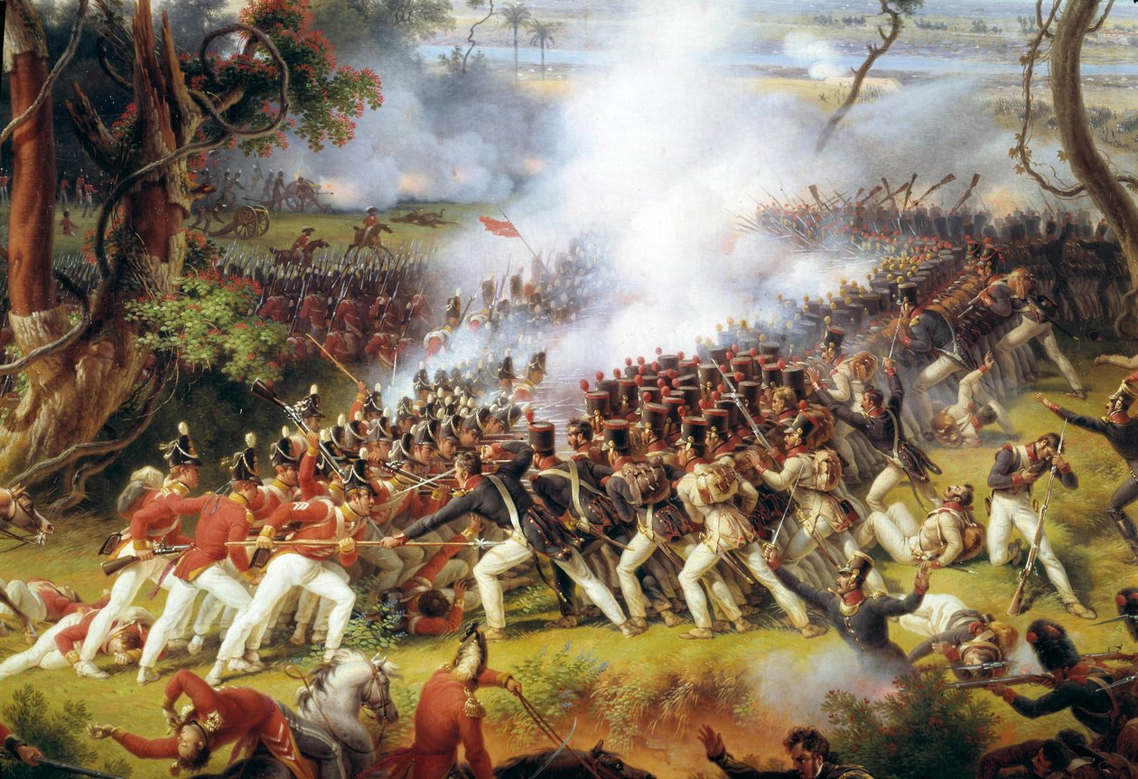 Napoleonic Campaign of Spain and Portugal: Battle of Chiclana, near ...