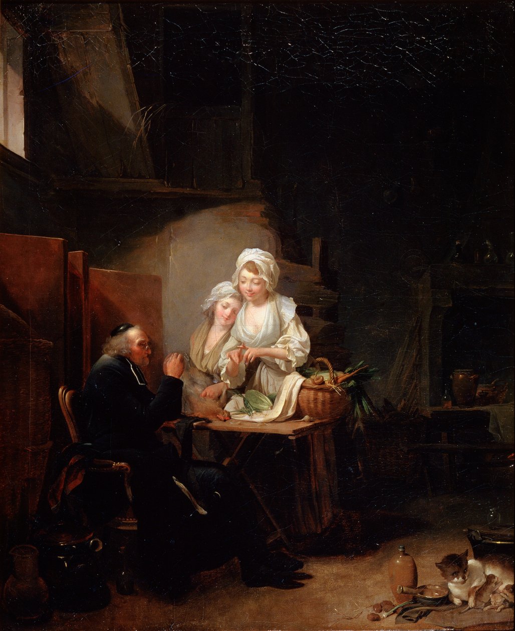 An Old Curate by Louis Leopold Boilly: Buy fine art print