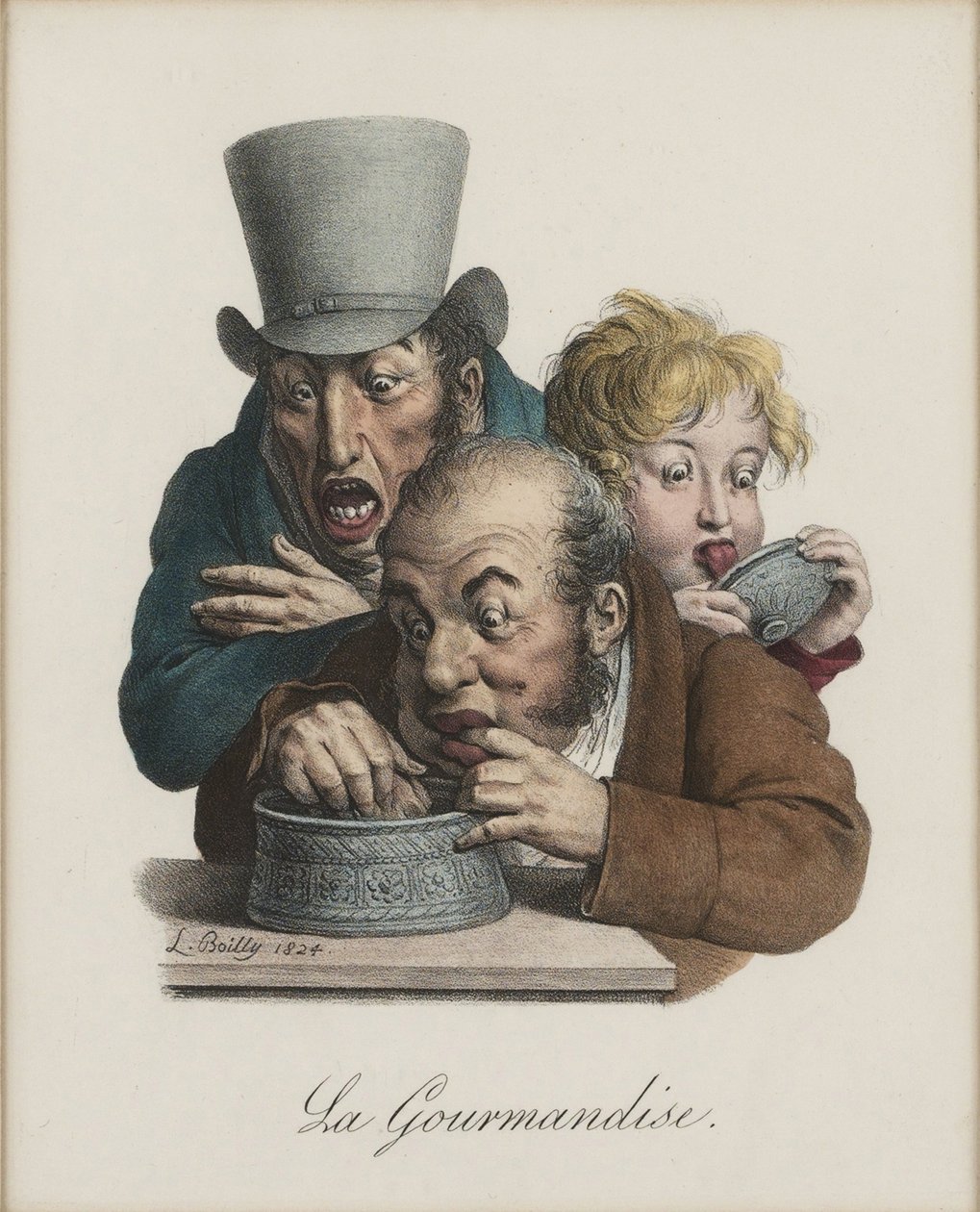 The Gluttony by Louis Leopold Boilly: Buy fine art prints