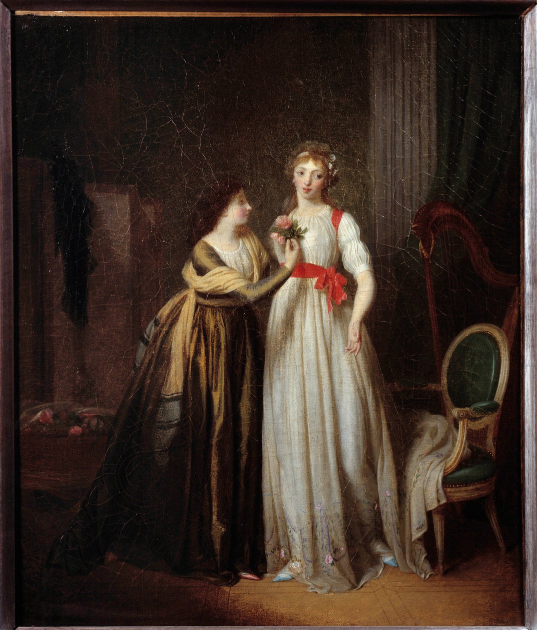 The Two Friends by Louis Leopold Boilly: Fine art print