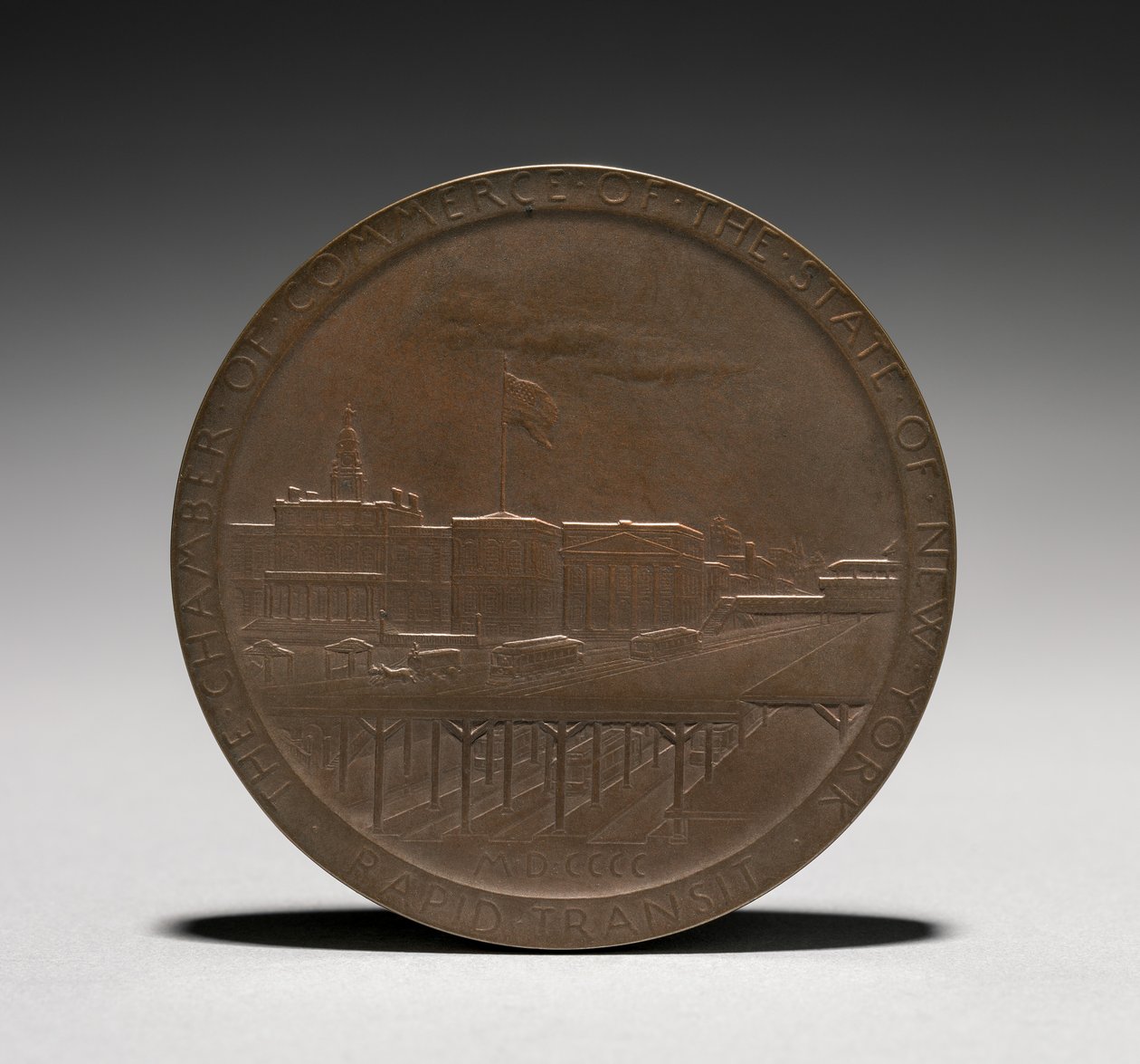 Medal: Abram Stevens Hewitt Reverse, 1875-1925