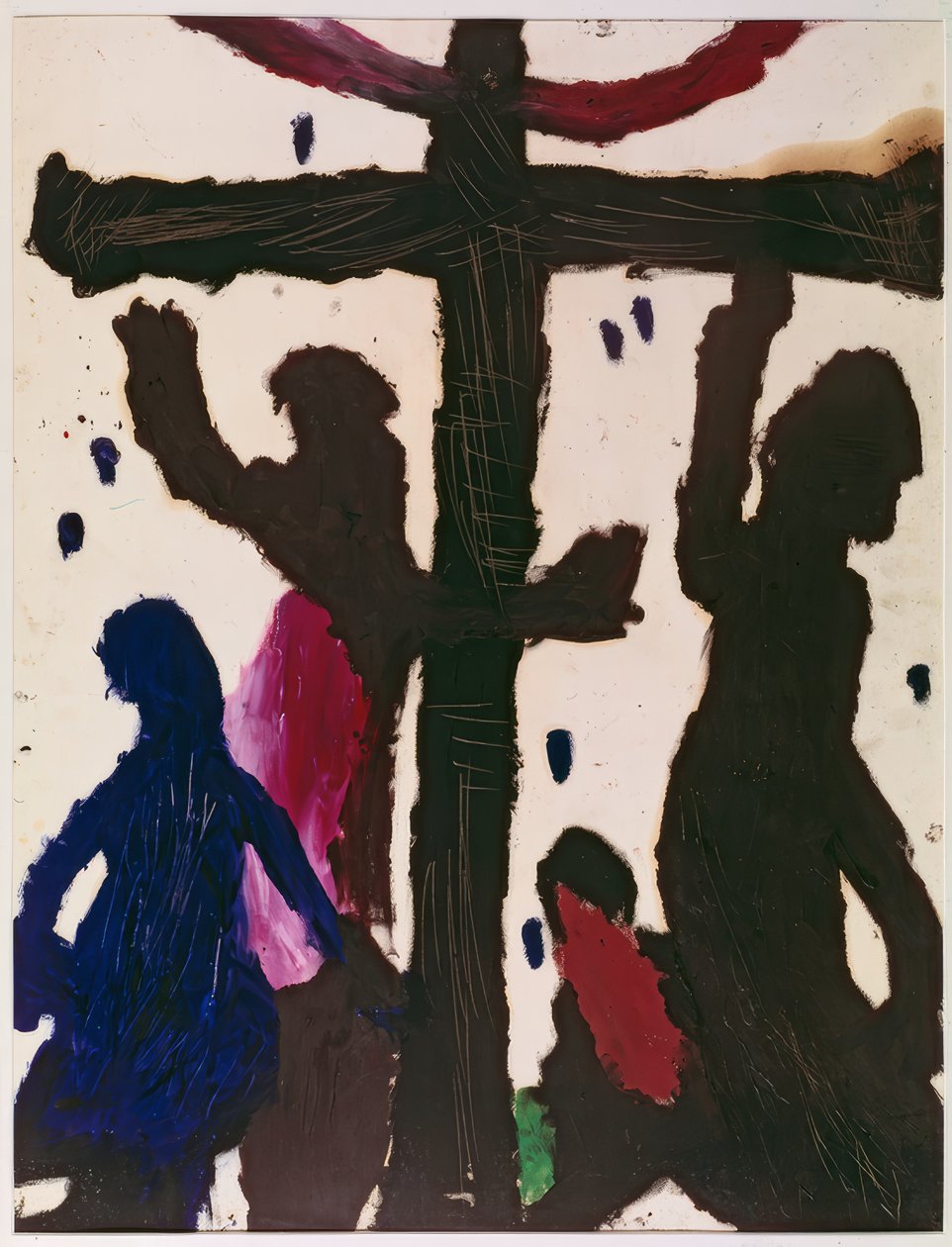 The Empty Cross by Louis Soutter: Premium art reproduction