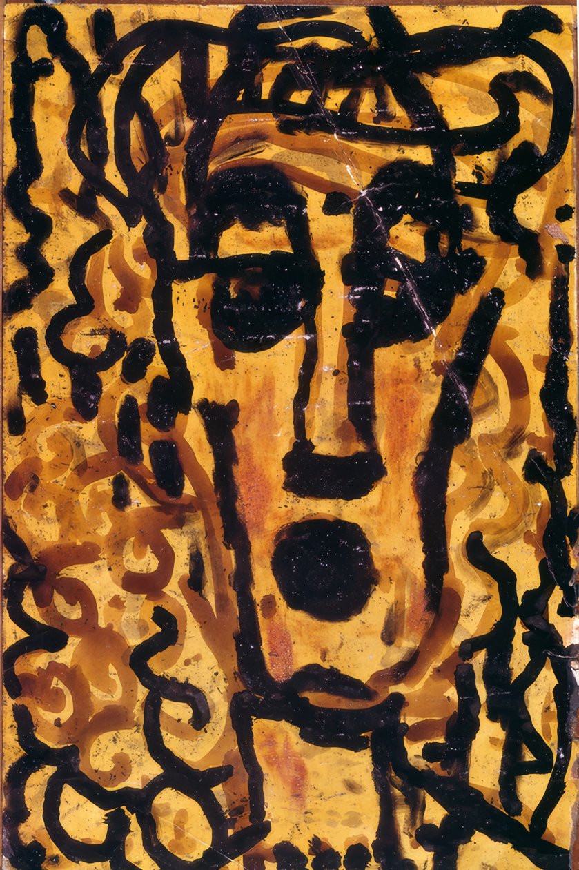 Head of a Woman by Louis Soutter: Buy fine art print