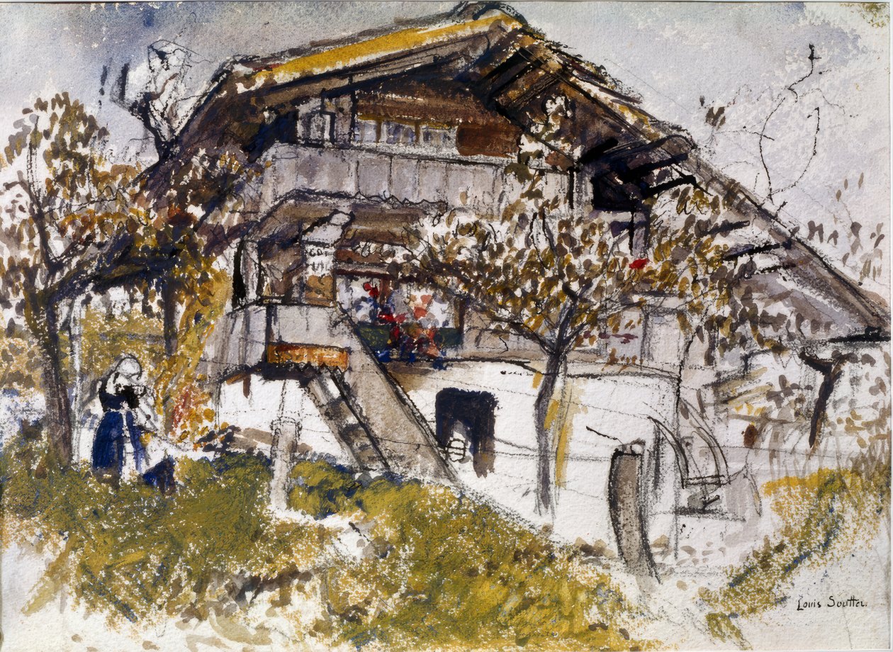 The Swiss House by Louis Soutter: Buy fine art print