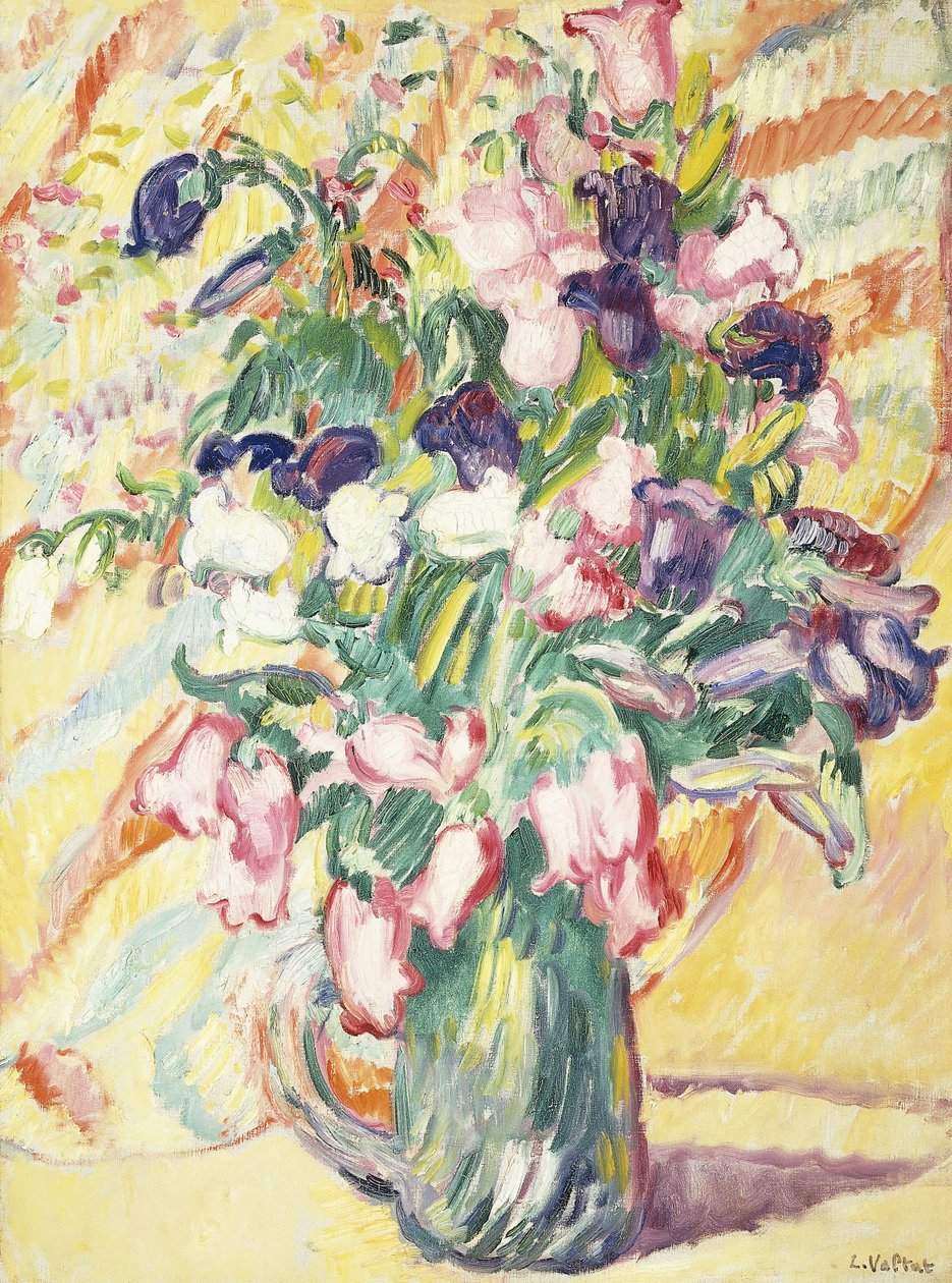 Vase of Flowers by Louis Valtat: Premium art reproduction