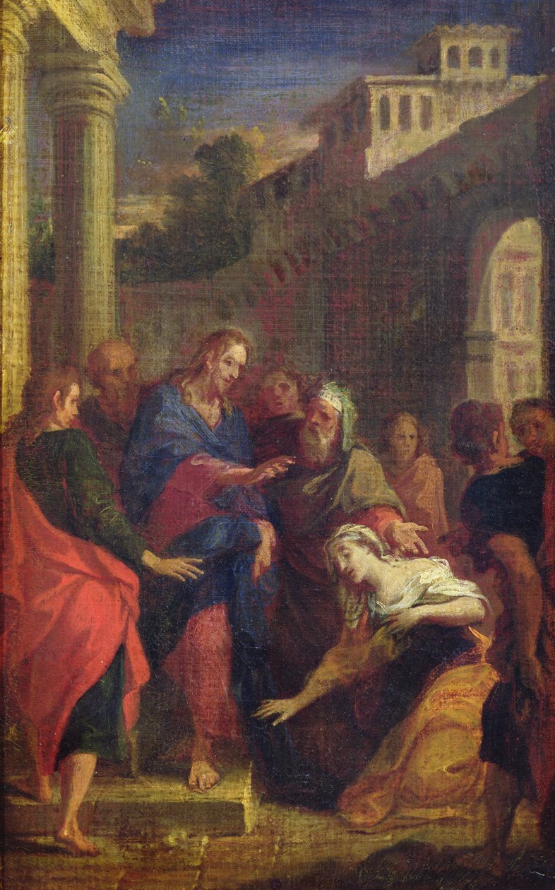 Jesus Healing the Bleeding Woman