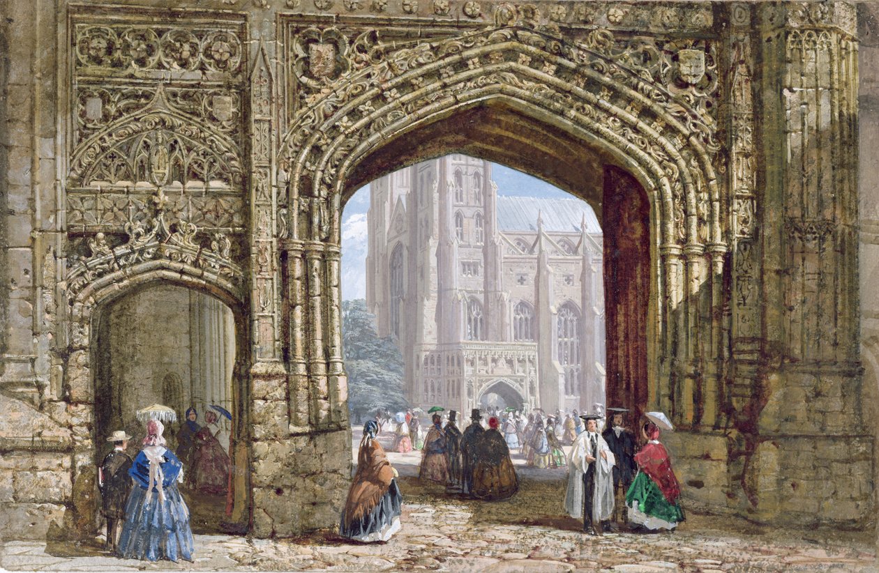Canterbury Cathedral by Louise Ingram Rayner