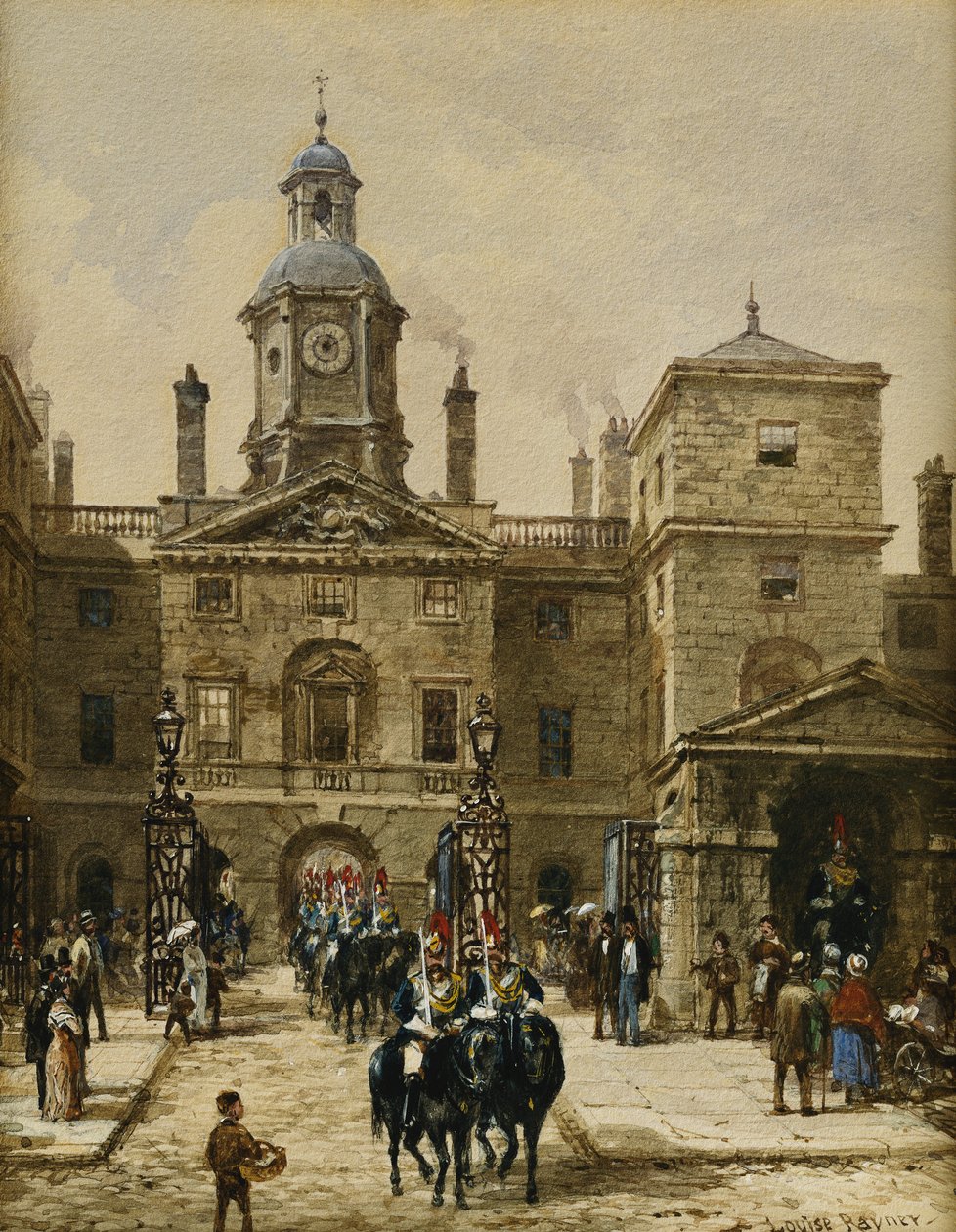 Horse Guards Parade by Louise Ingram Rayner