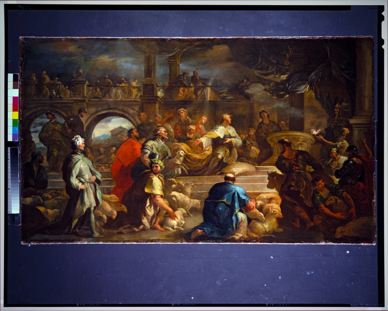 Solomon Sacrificing by Luca Giordano: Buy fine art print