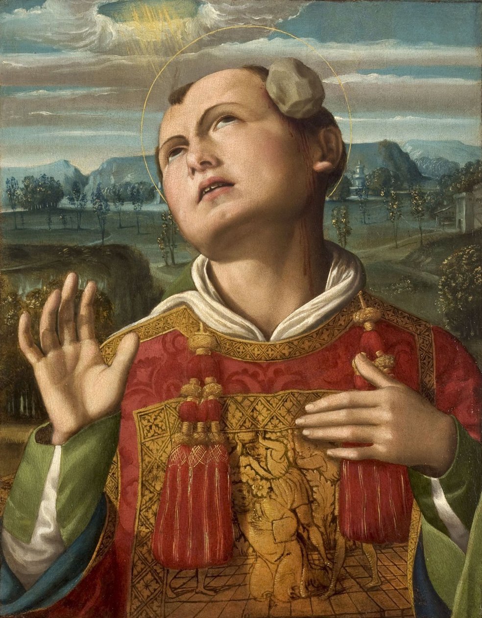 The Stoning of Saint Stephen by Luca Signorelli