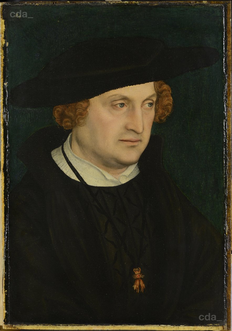Portrait of Margrave Johann of Brandenburg-Ansbach