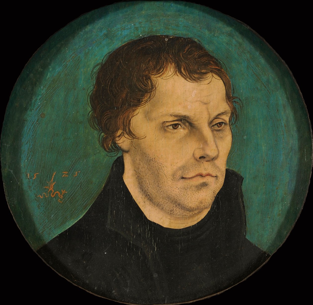 Portrait of Martin Luther by Lucas Cranach the Elder