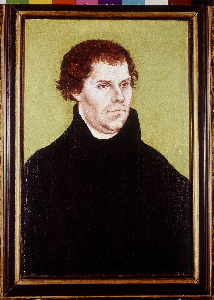 Portrait of Martin Luther, Painting by Cranach