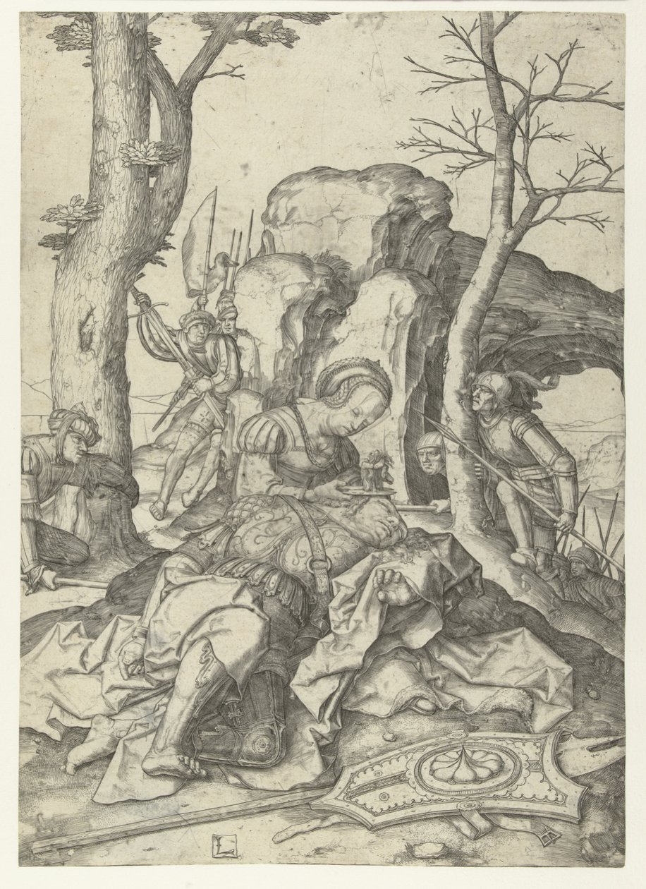 Samson and Delilah by Lucas van Leyden: Buy fine art print