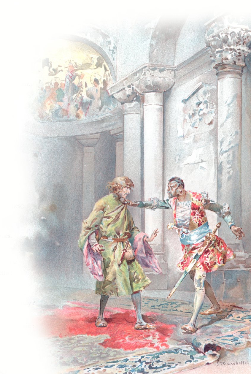 Illustration for Shakespeare's Othello by Ludovico Marchetti