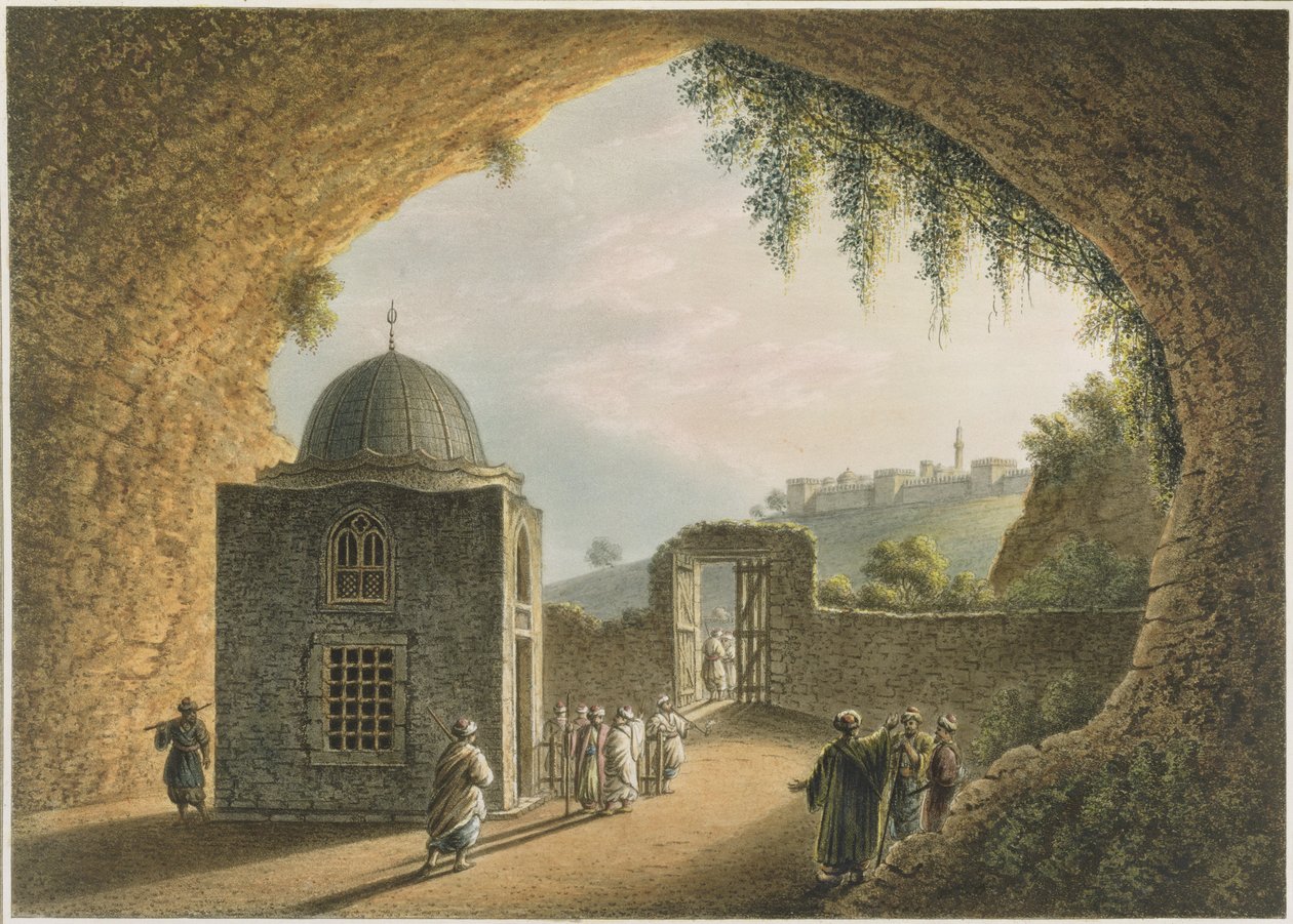 The Tomb of Jeremiah, pub. by William Watts by Luigi Mayer
