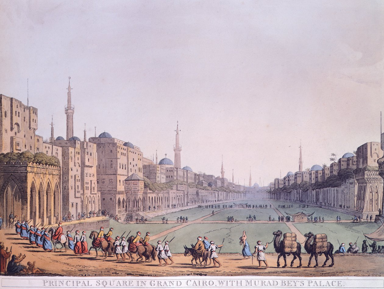 Cairo Main Square by Luigi Mayer: Buy fine art print