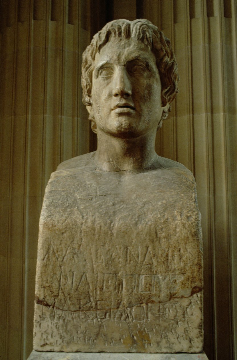 Alexander the Great (356-323 BC) (marble)