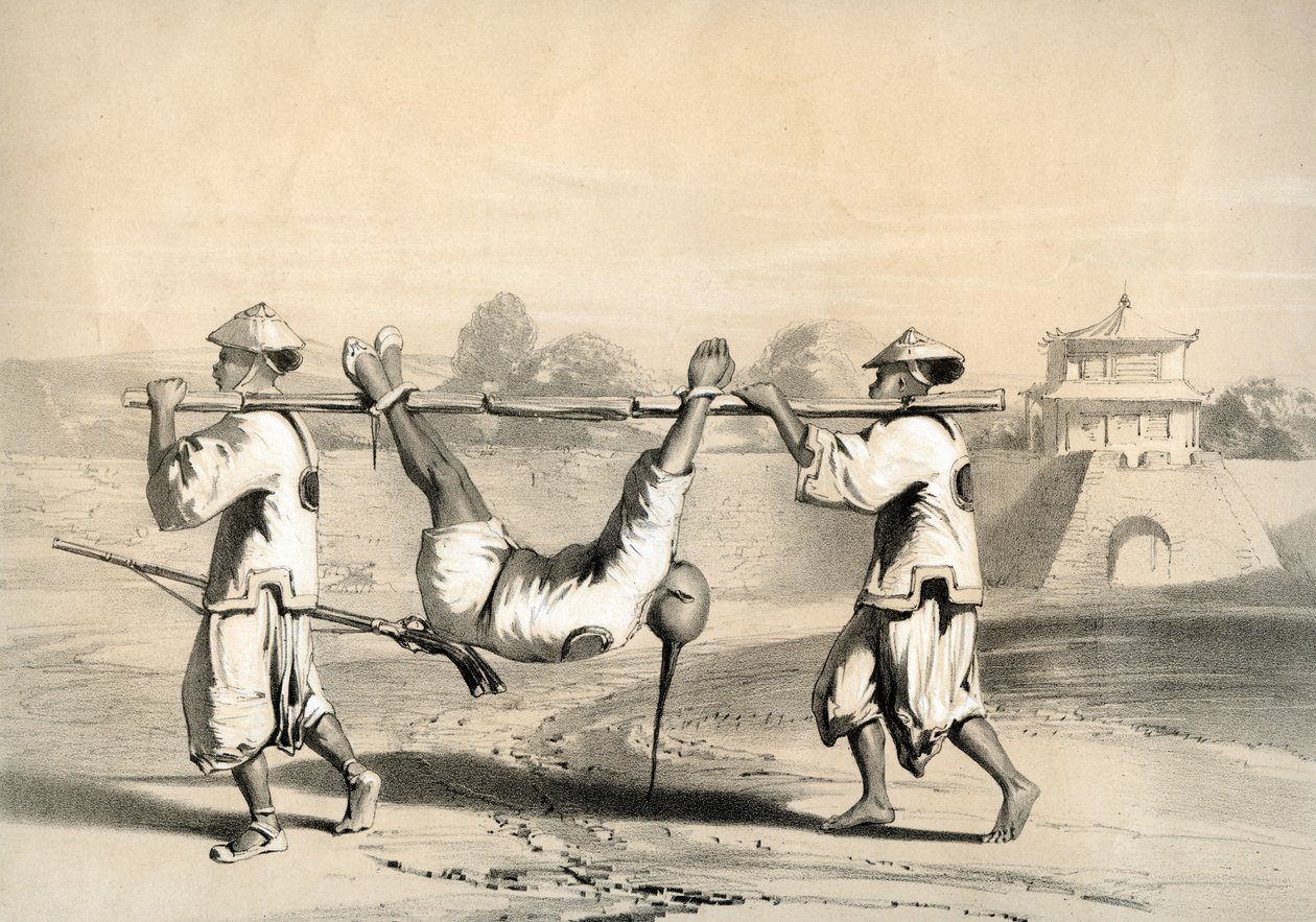 Sketch from the wall on the morning after the grand attack, China, c1860