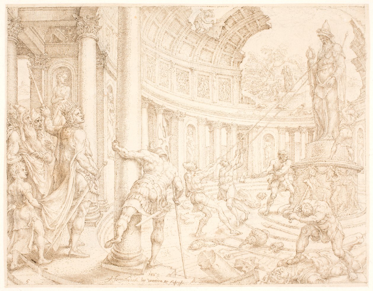 Josiah Orders the Destruction and Recarving of the Stone Pillars of ...