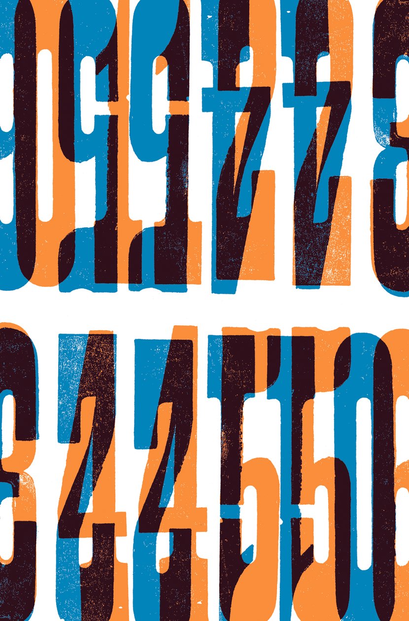 Numbers, 2014 by Marco Campedelli: Buy fine art print
