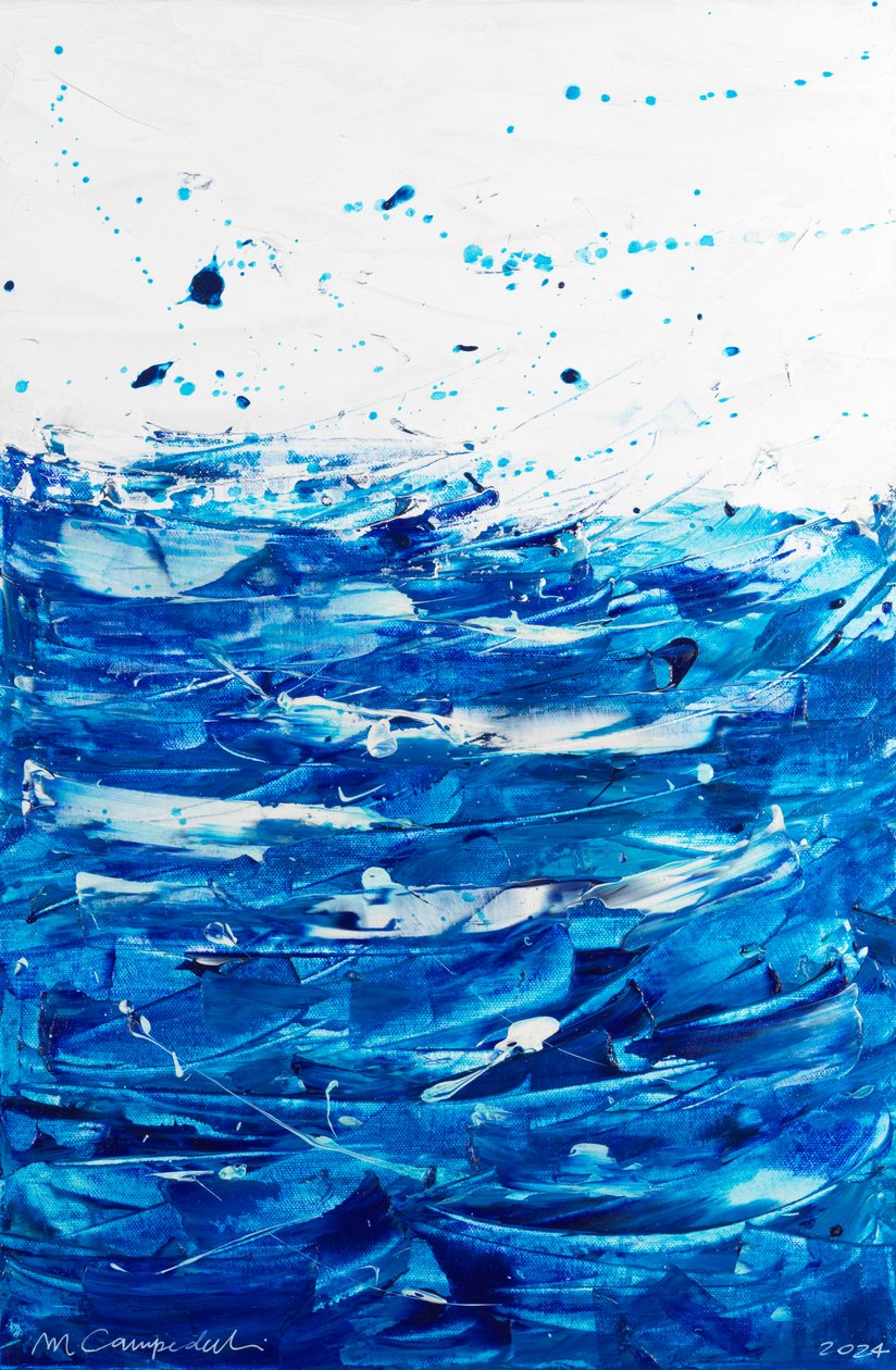 The Blue Wave by Marco Campedelli: Buy fine art print