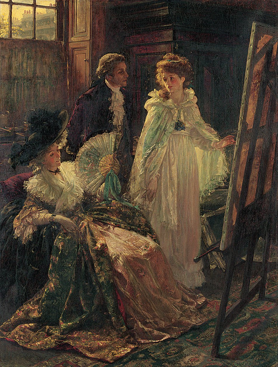 Miss Angel, Angelica Kauffman, Introduced by Lady Wentworth, Visits Mr ...