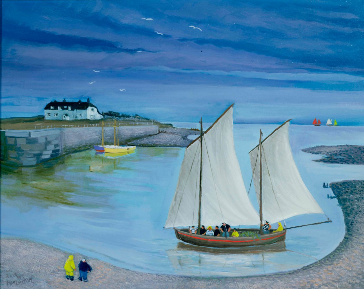 Becalmed by Margaret Loxton: High-quality fine art print