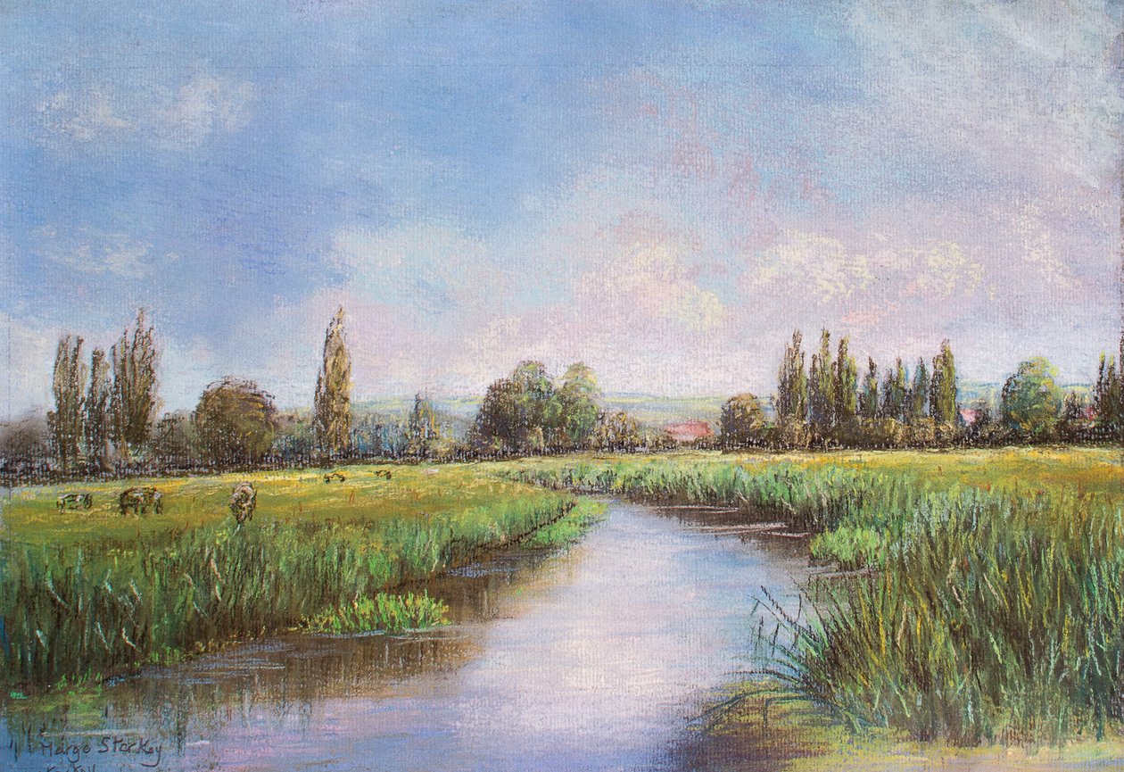 The Moor, Cookham by Margo Starkey: Buy fine art print