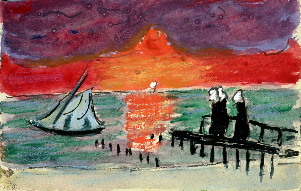Baltic Sea by Marianne von Werefkin: Buy fine art prints