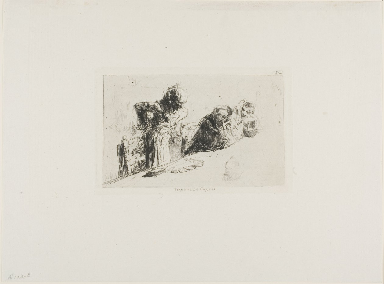 Fortune Teller by Mariano Fortuny y Marsal: Fine art print